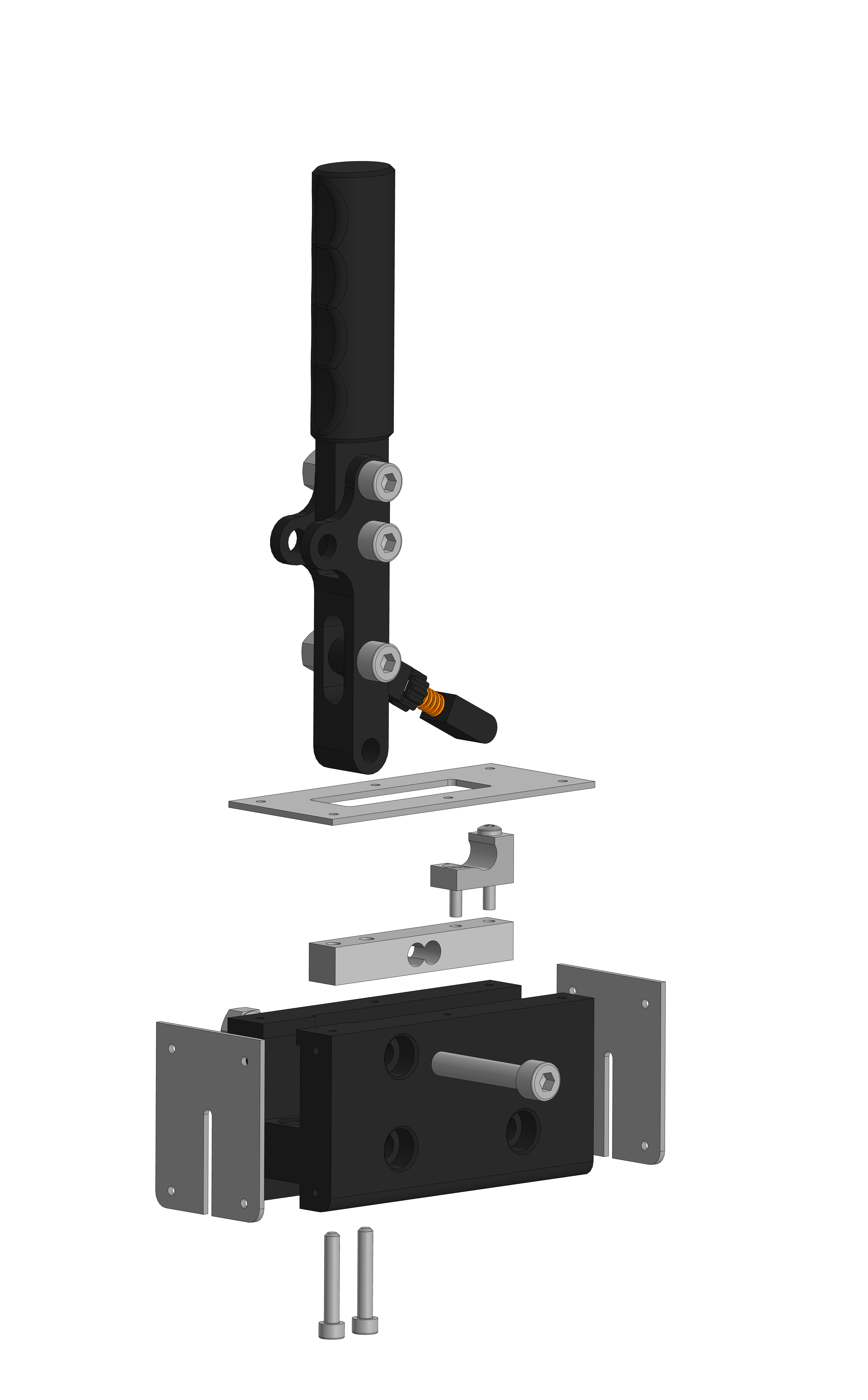 Loadcell Handbrake for PC by Andrey Zhuravlev | Download free STL model ...