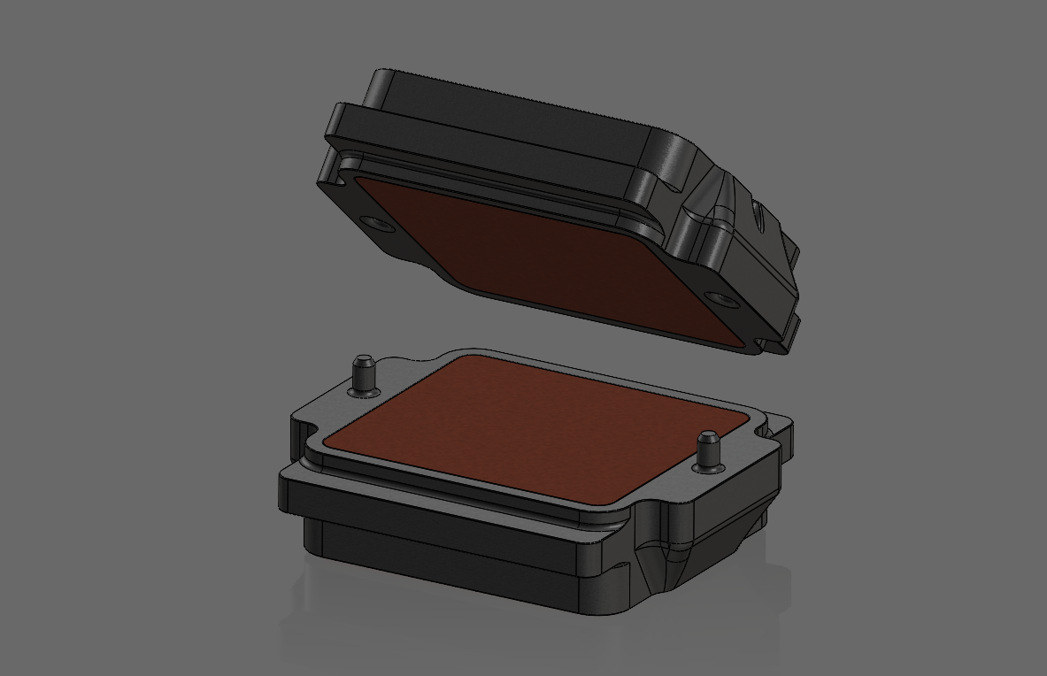 Flask for sand casting metal by DwightLX | Download free STL model ...