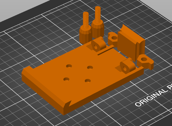Losmandy Rail Clamp (telescope) by AstroStock | Download free STL model ...