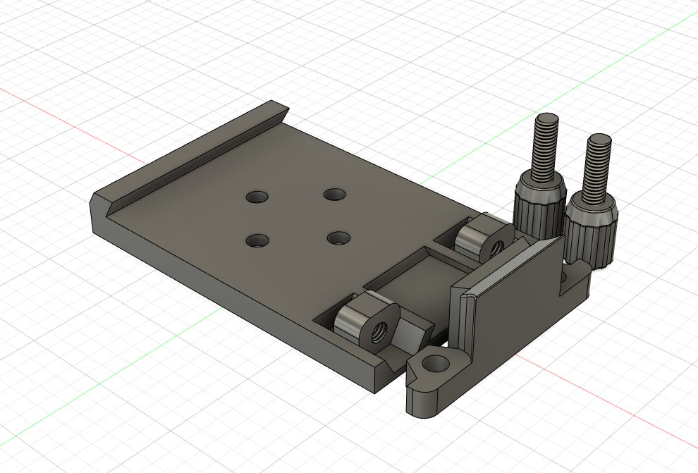 Losmandy Rail Clamp (telescope) by AstroStock | Download free STL model ...