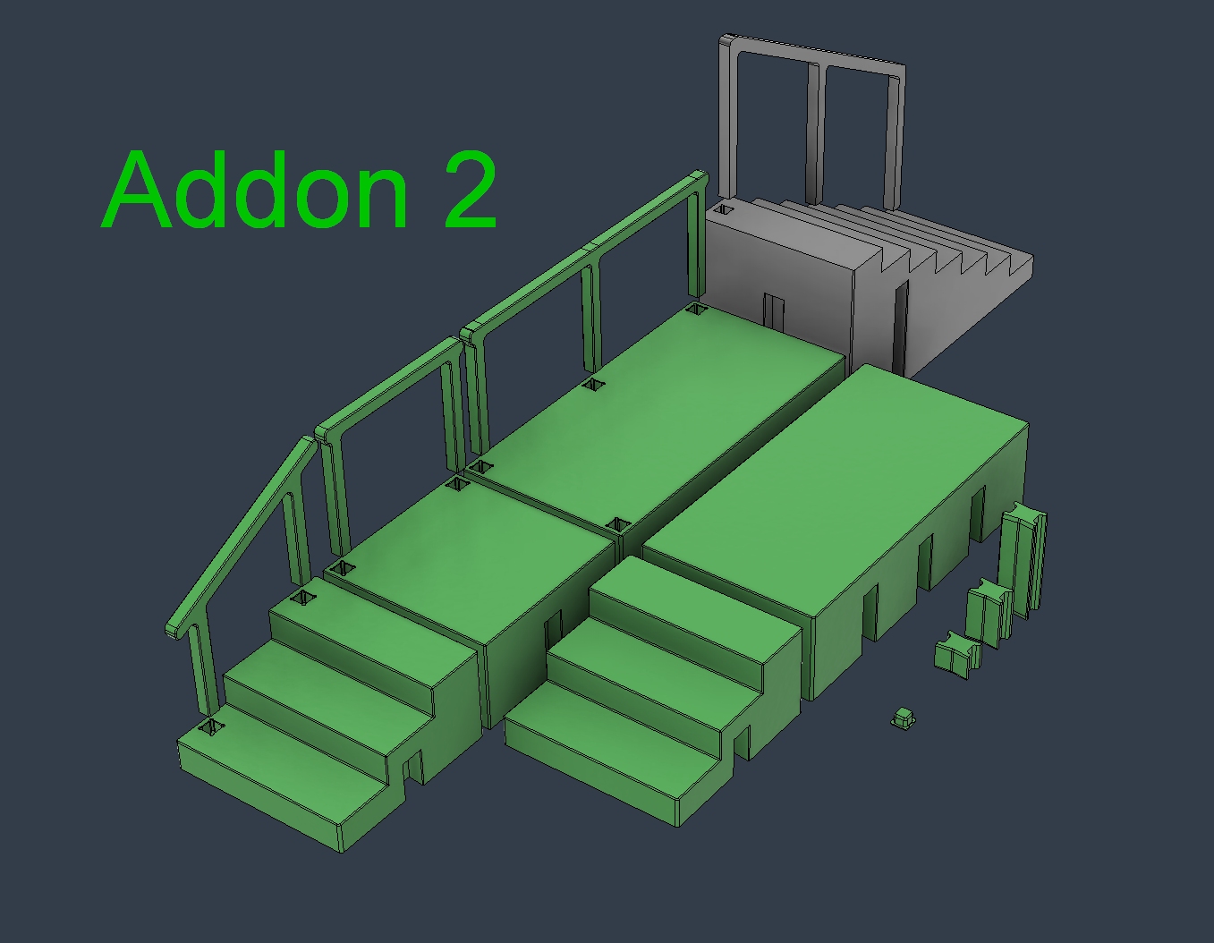 Fingerboard Skatepark Modular - Ramps, Rail and Stairs by eSeL ...