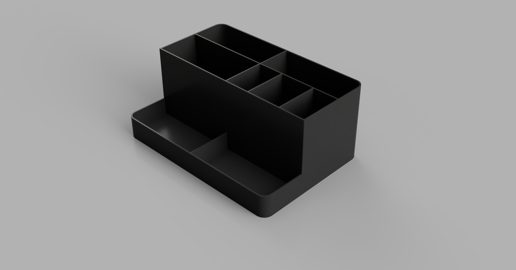 Simple Desktop Organizer by letsgo | Download free STL model ...
