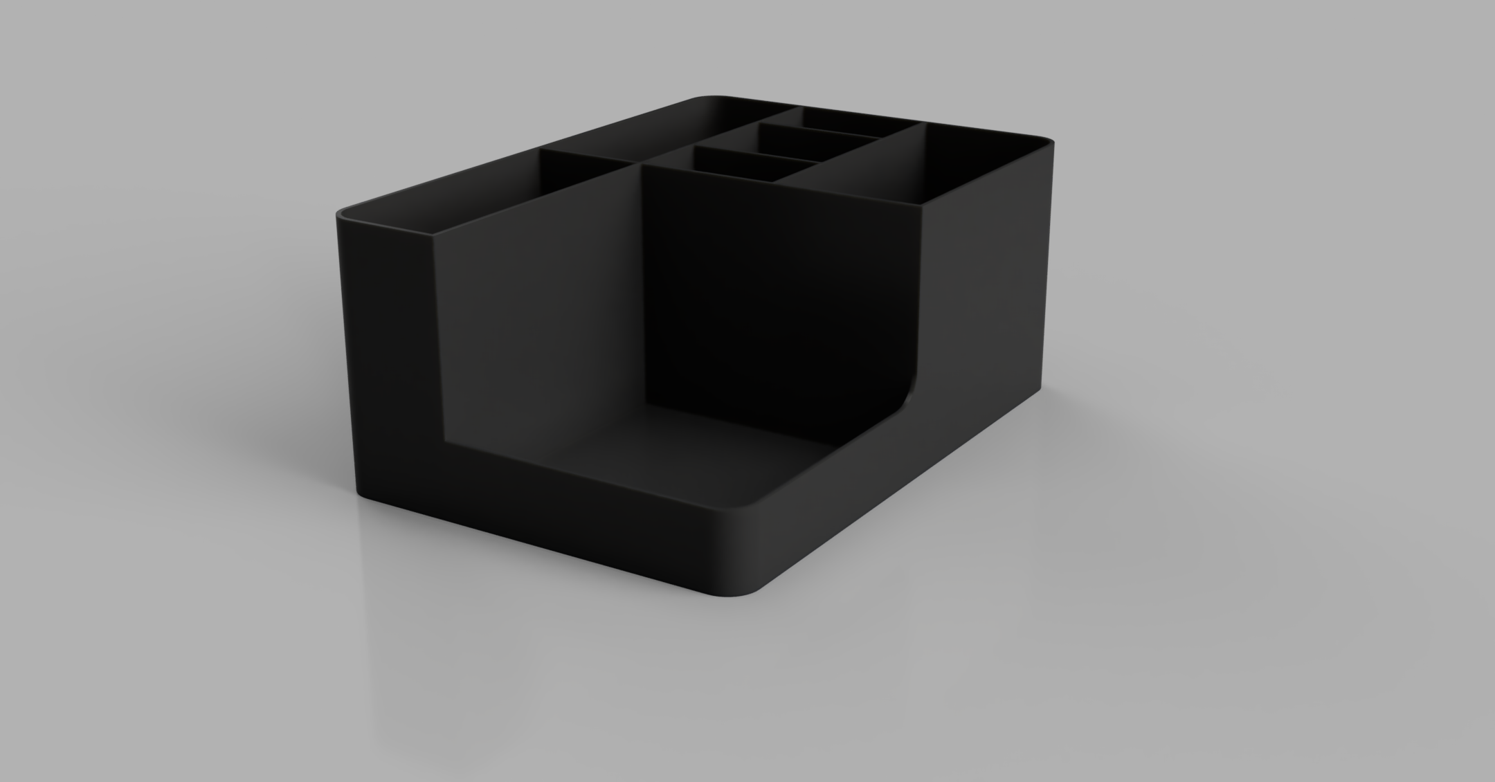 Simple Desktop Organizer by letsgo | Download free STL model ...