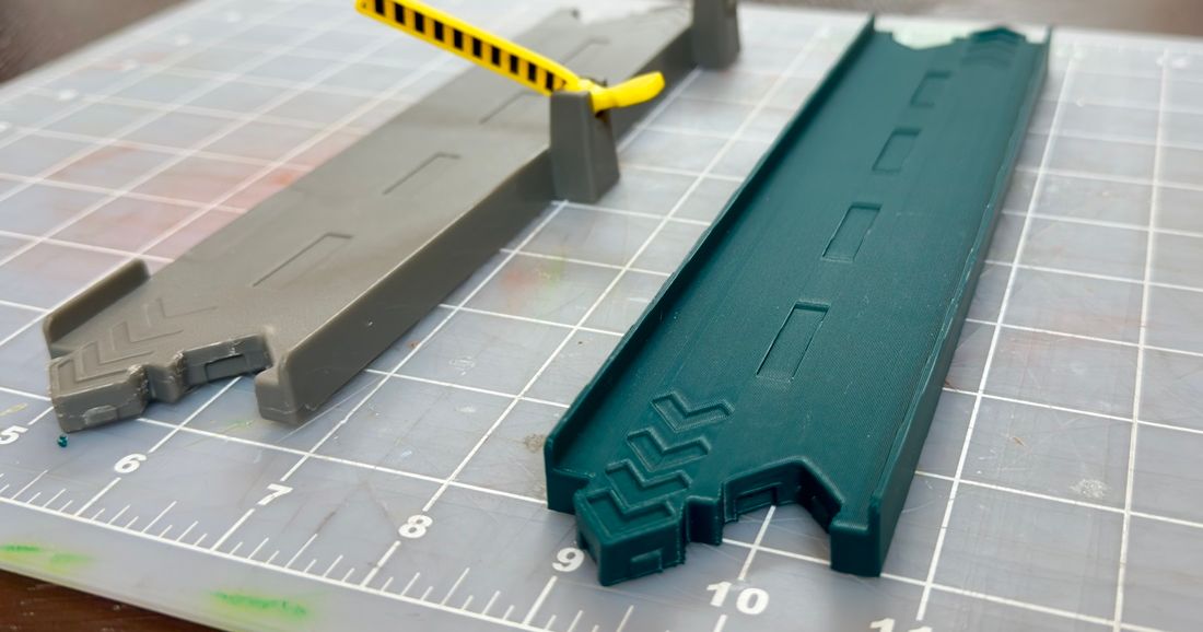 Pixar Cars Trackset road extention by Nydendarin | Download free STL ...