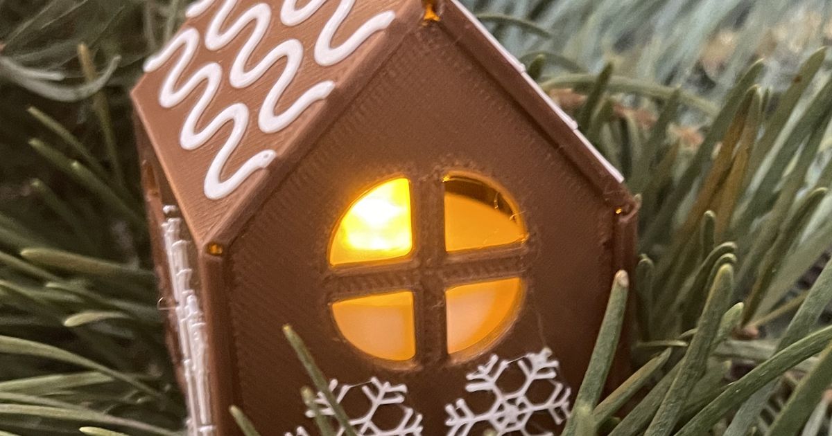 Enchanting Gingerbread House kit card by WatahaStudio | Download free ...