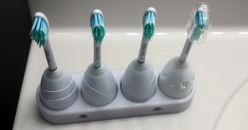 Philips e-series Toothbrush Head Holder by McMaker3D | Download free ...
