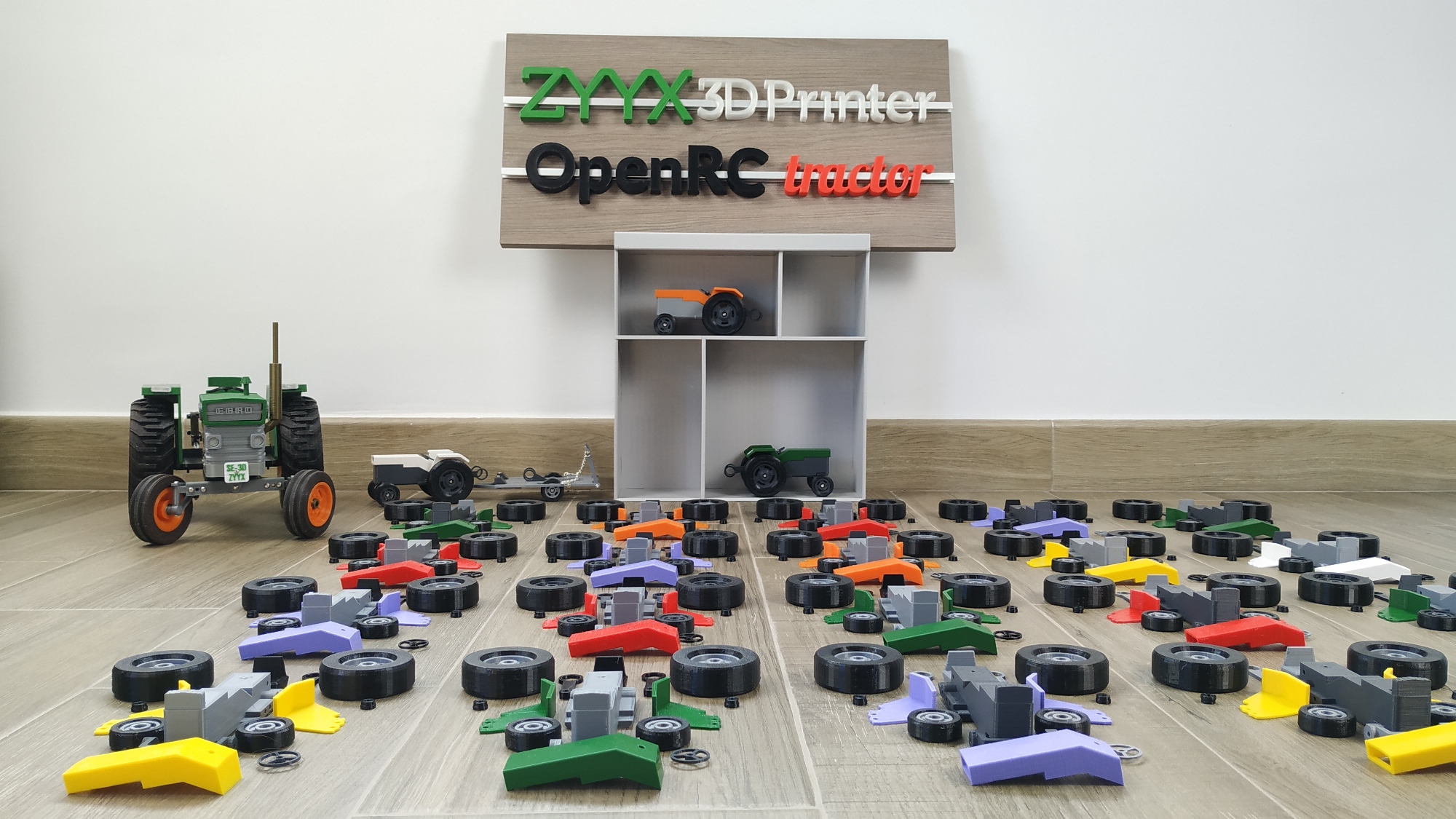 OpenRC Tractor model toy MK2 by makitprojects | Download free STL model ...