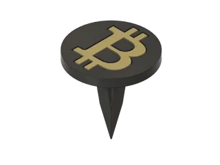 Bitcoin Golf Marker by Grunkle_Bitcoin | Download free STL model ...