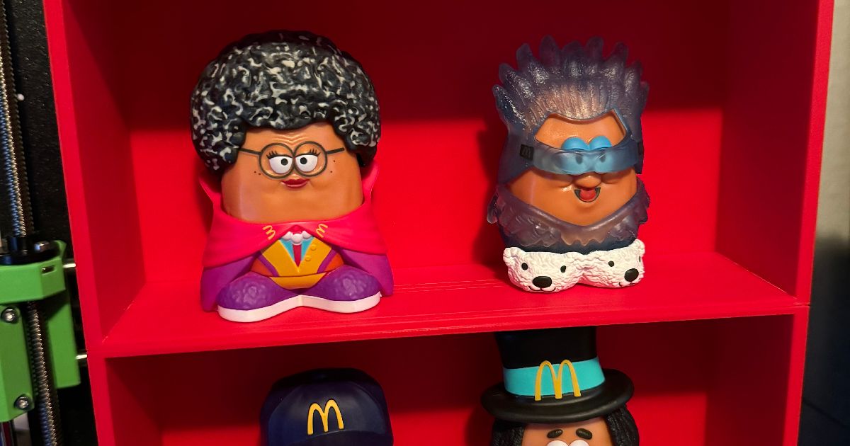 Happy Meal Shelf Display by Poicebringer | Download free STL model ...