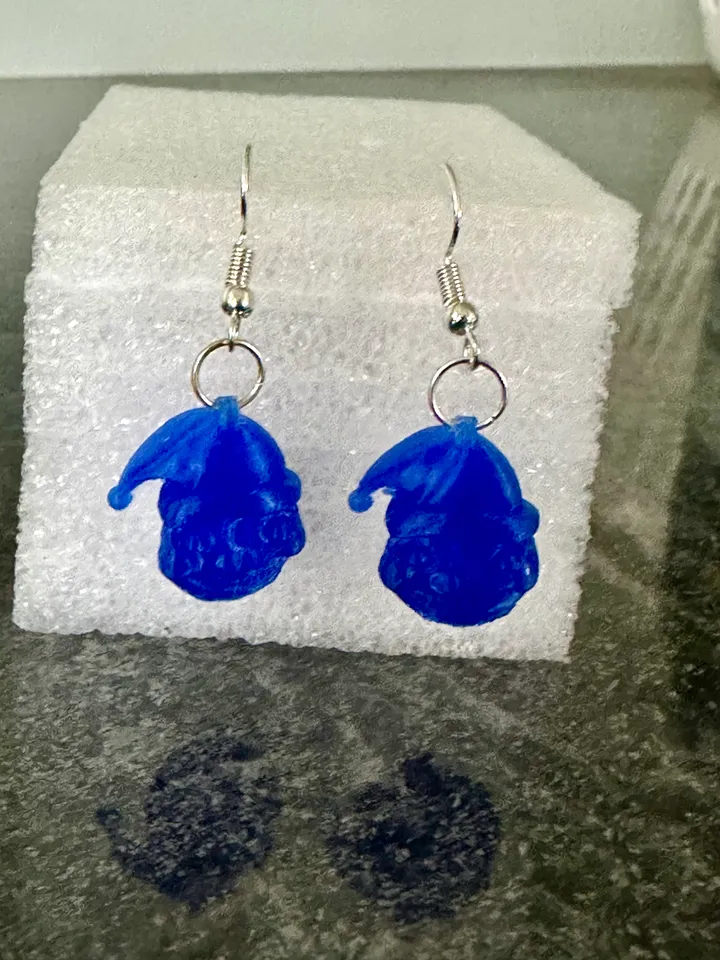 FNAF Moon Character EarRings by Grant Moorby | Download free STL model ...