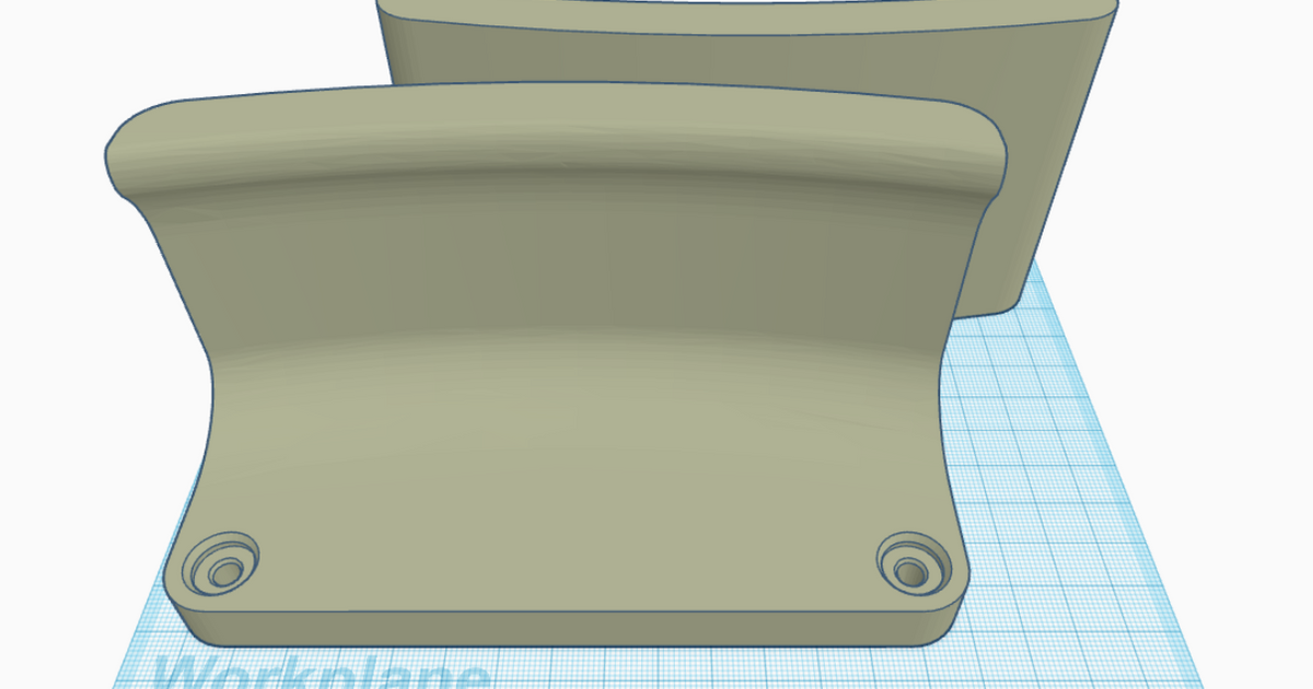 Bike Wall Mount - MTB Tires by YoungB | Download free STL model ...