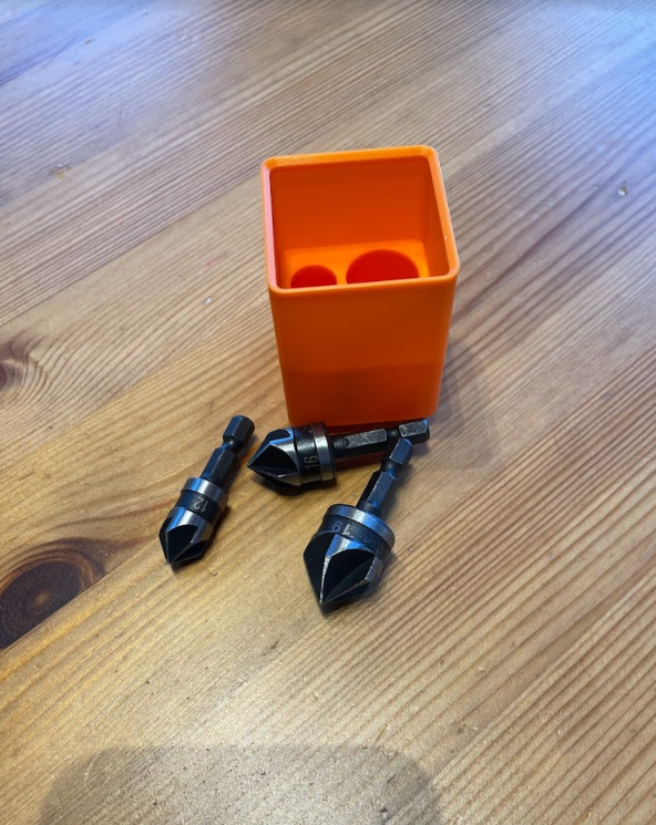 Gridfinity - Countersink Drill Bit Storage by Dirk | Download free STL ...