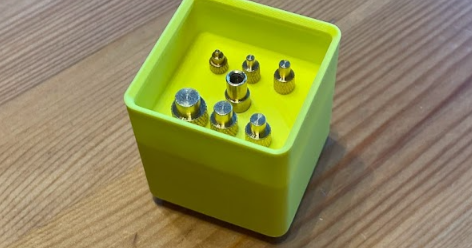 Gridfinity - Threaded Insert Solder Iron Insert Storage by Dirk ...