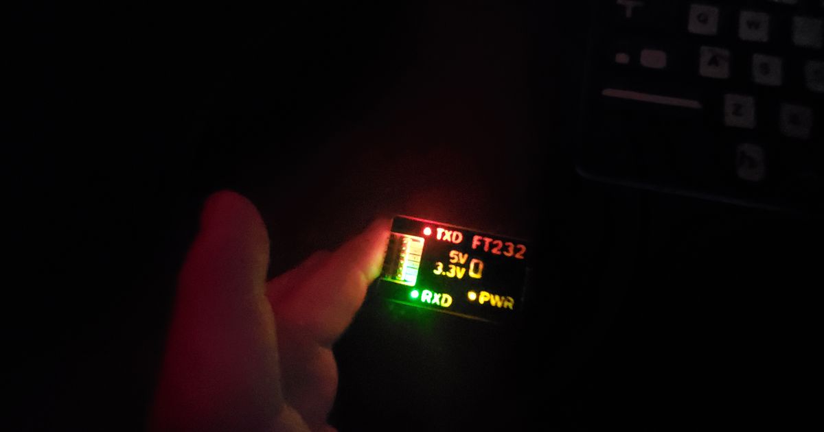 Moyina FT232 USB to TTL Adapter, USB to Serial Converter Case 3D ...