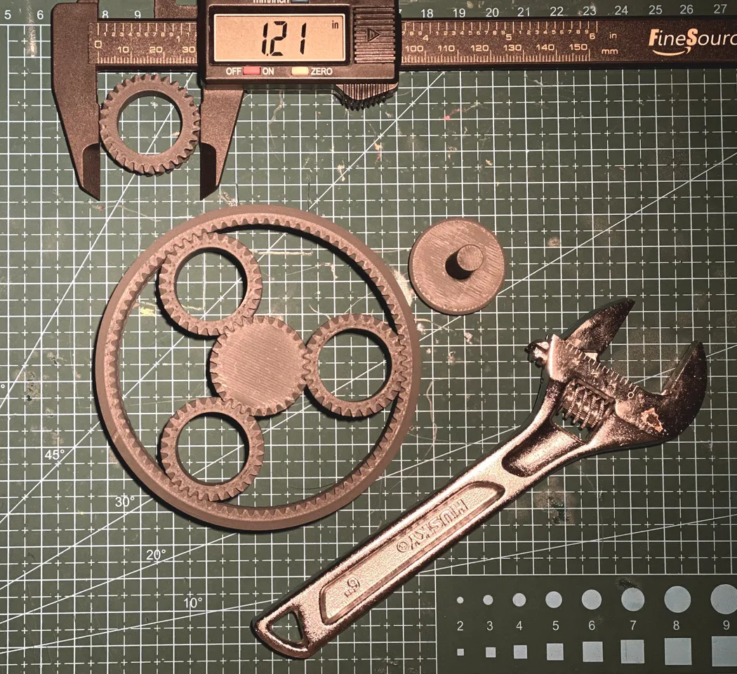 Ultimate Print-in-place Gear Spinner by S355-Concepts | Download free STL model | Printables.com