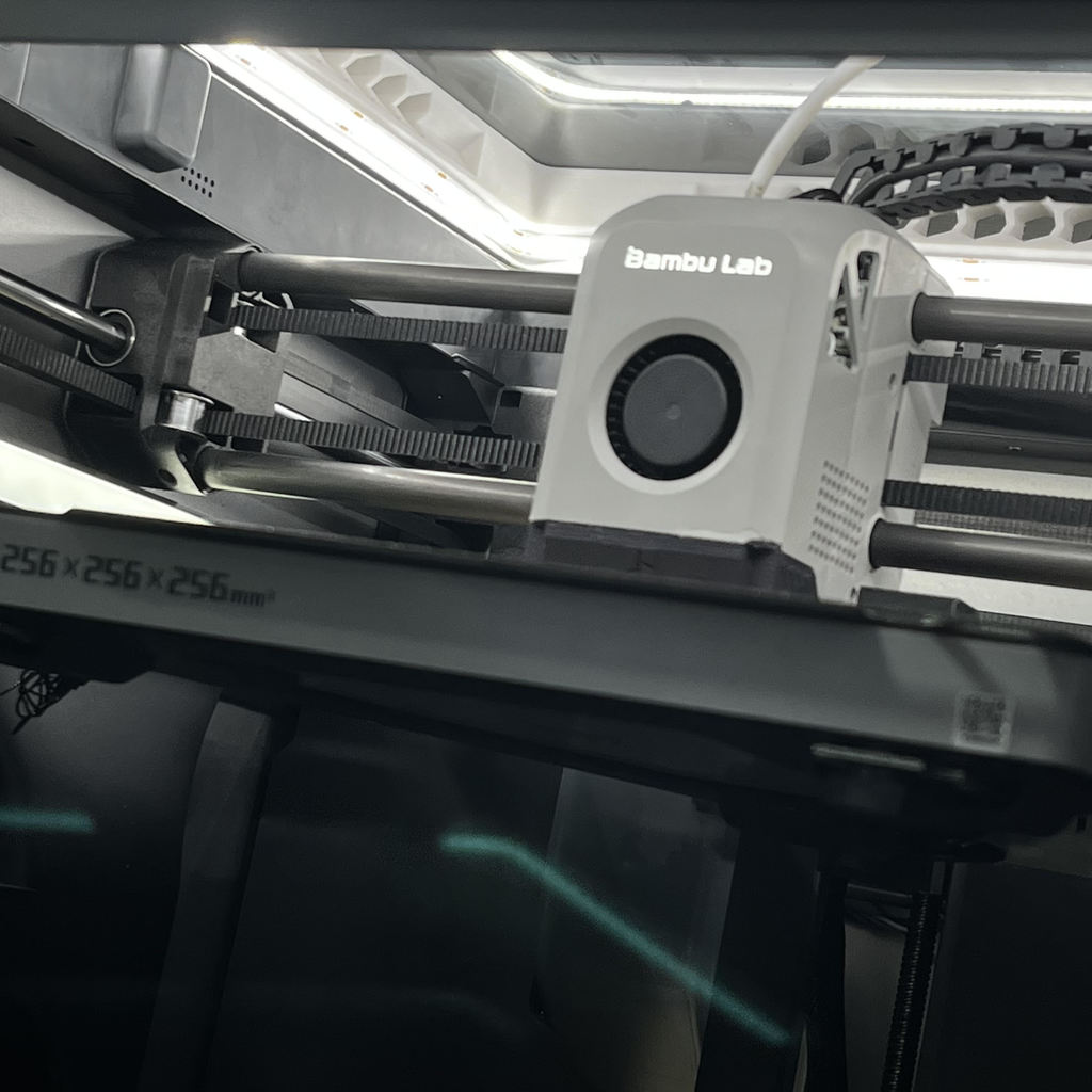 BambuLab X1/X1C/P1S Lid Riser w/ AirVent and LED Slot by blazentrance ...