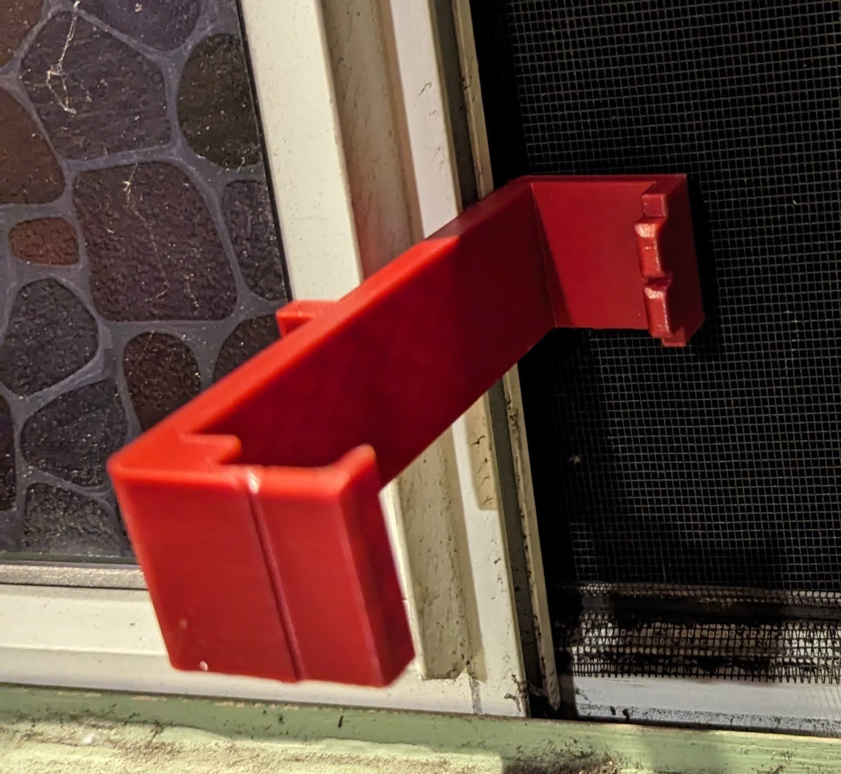Box fan sliding window attachment by Emmes | Download free STL model ...