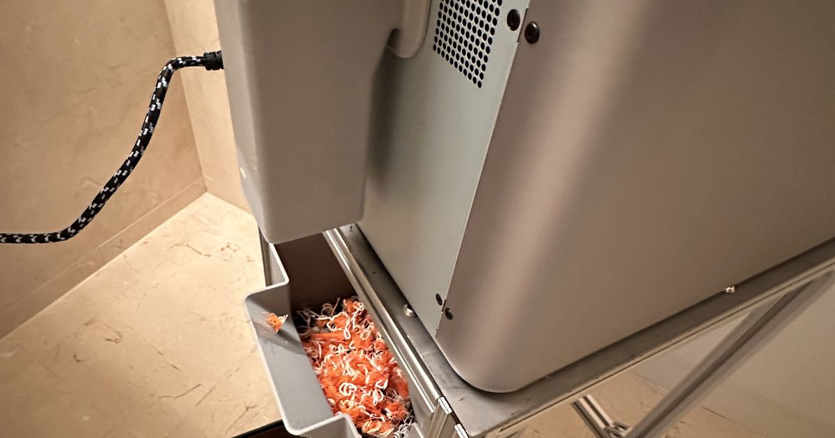 Magnetic poop shoot for Bambu X1 by bkon | Download free STL model ...