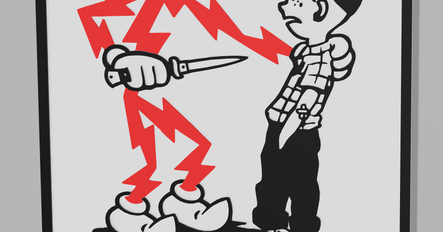 "Electricity will kill you" sign by JG | Download free STL model ...