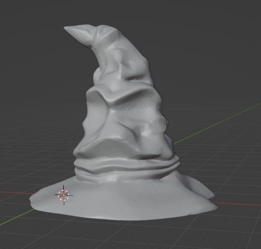 Sorting hat fridge magnet by Jamesyay | Download free STL model ...