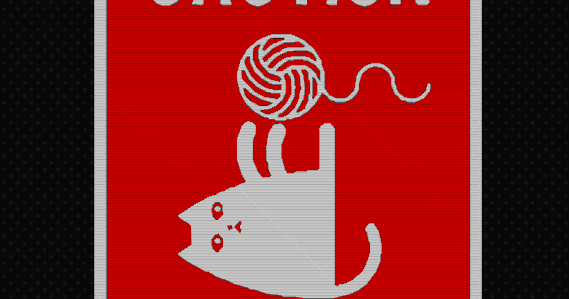 Cat at play - sign por Luther | Descargar modelo STL gratuito ...