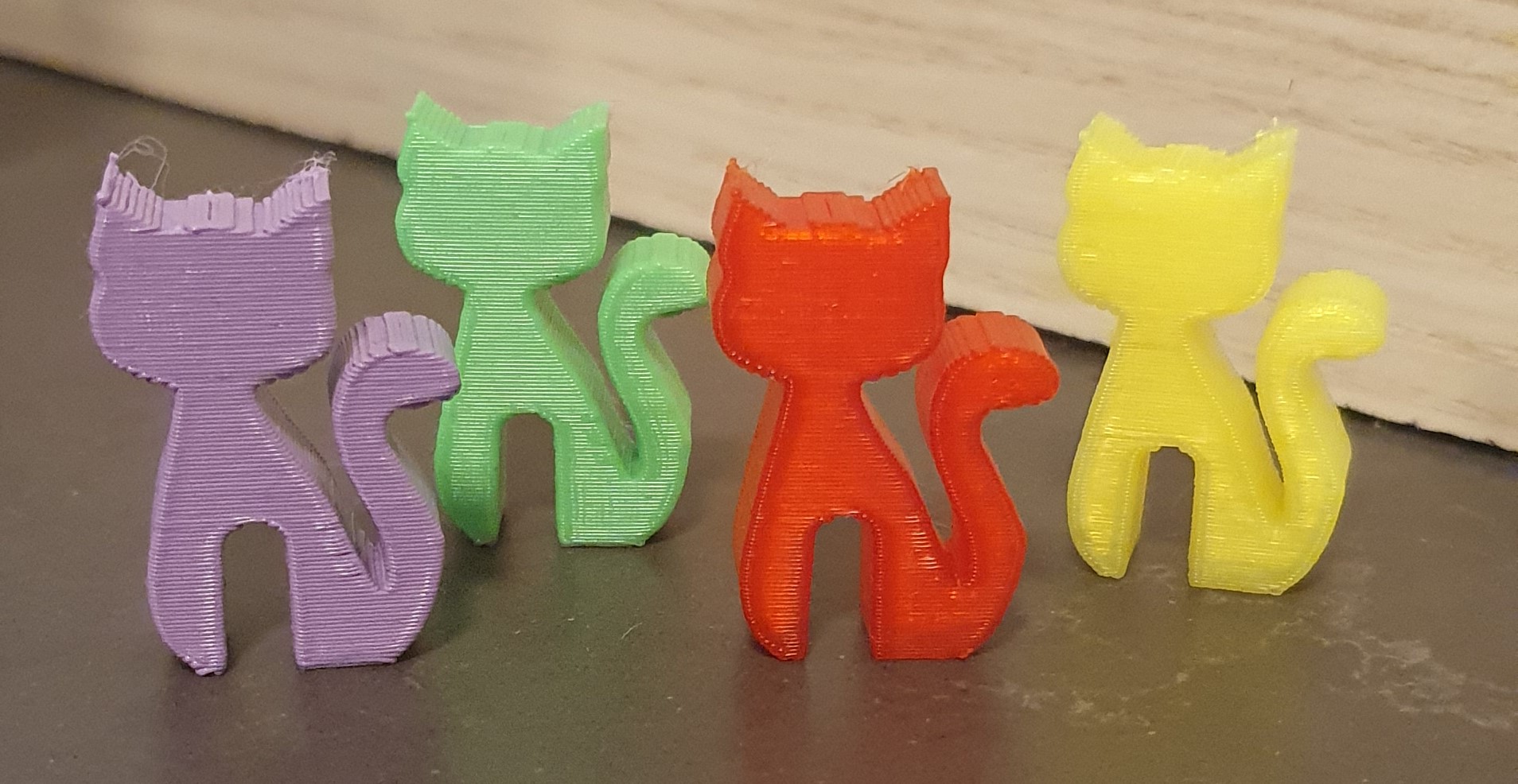 Cat meeple glass marker by karoriin | Download free STL model ...