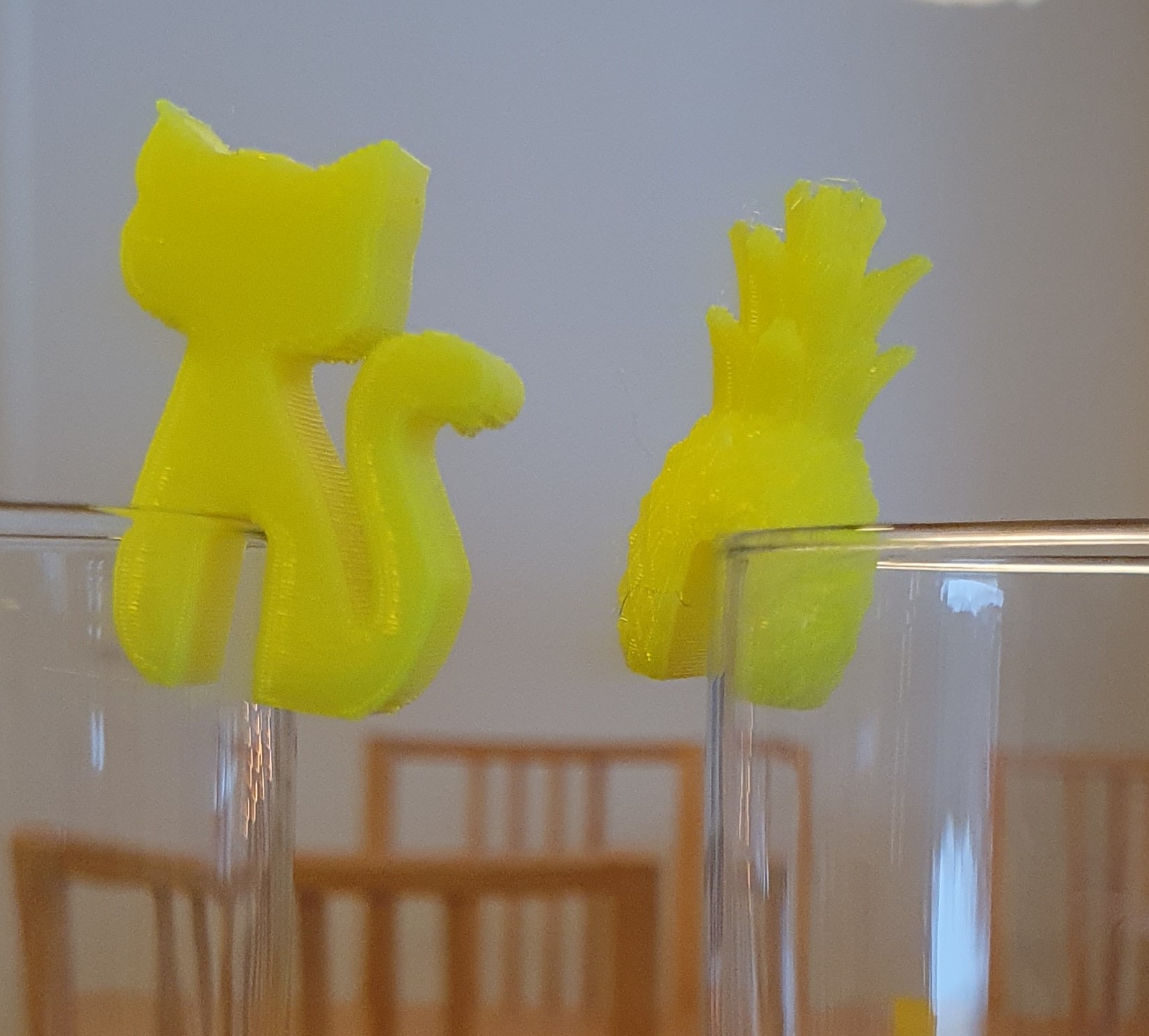 Cat meeple glass marker by karoriin | Download free STL model ...