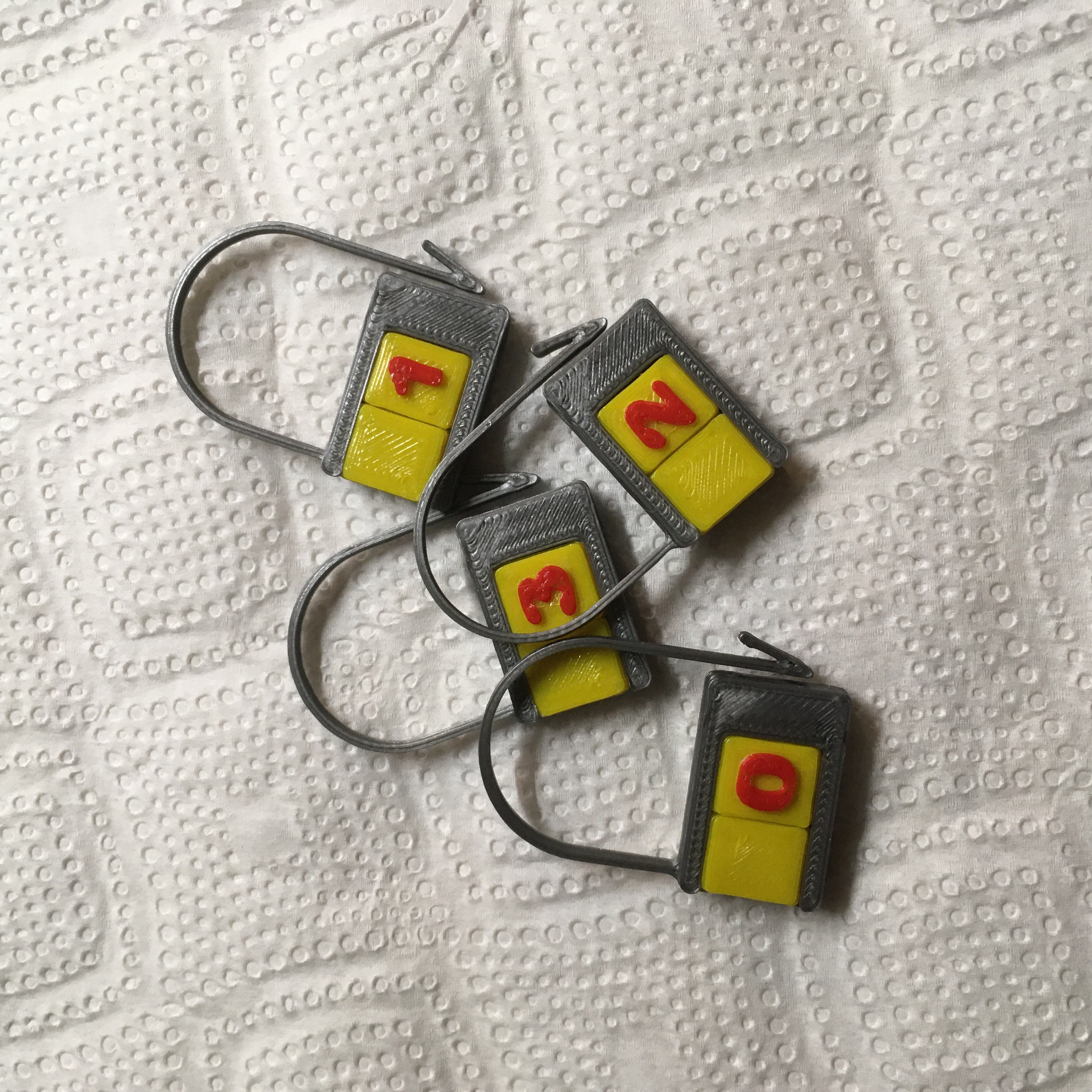 numbered locks by SHR3D.eu | Download free STL model | Printables.com