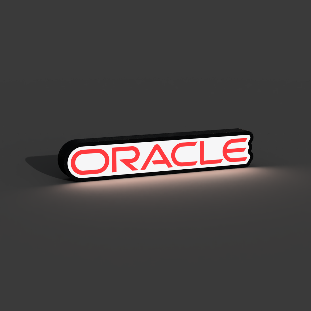 Oracle Lightbox LED Lamp by braga3dprint | Printables Store
