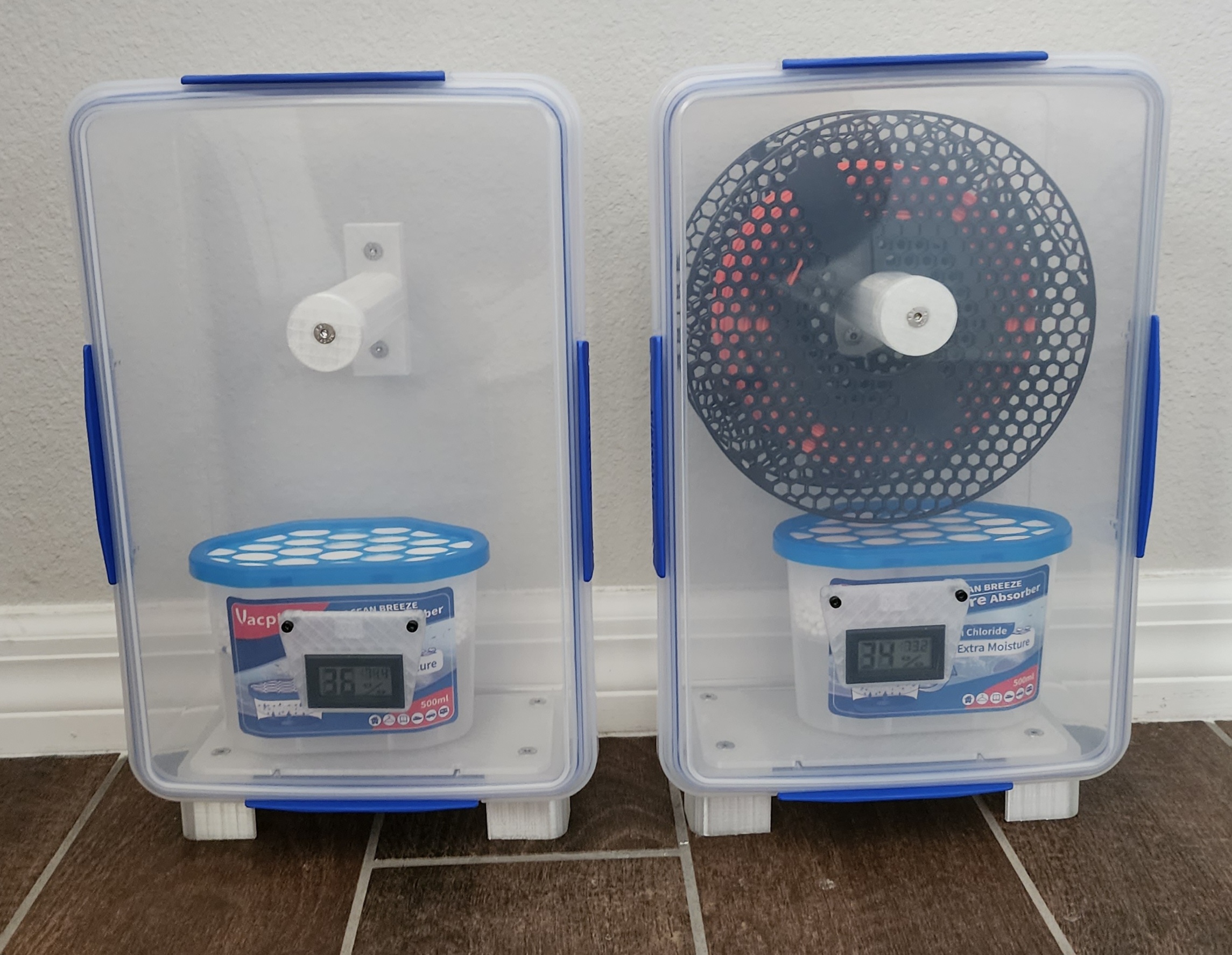 Remix- Ultimate Filament Storage Box (With Hole Plug & Thermometer ...