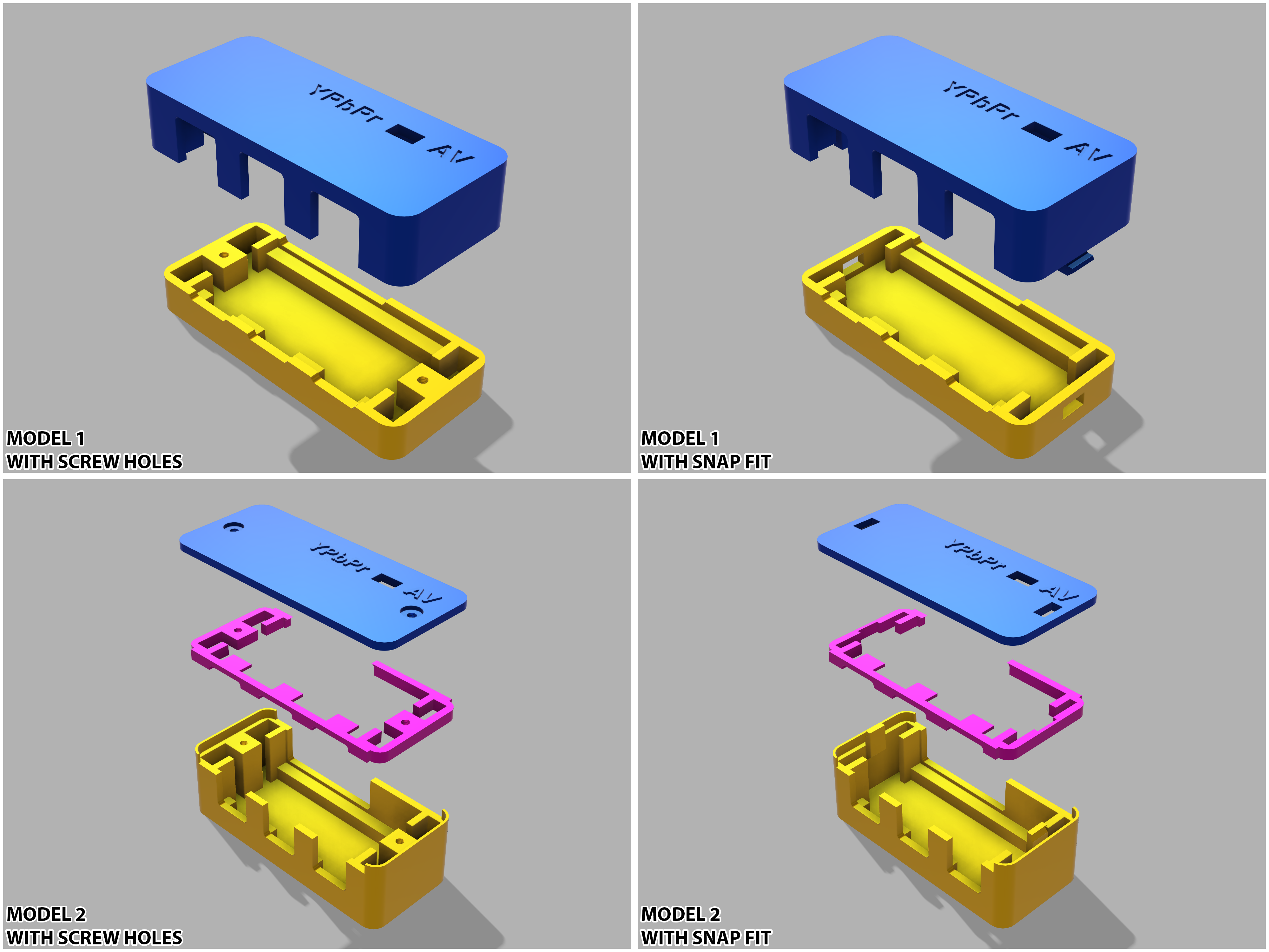 Case for the Ultimate VGA to YPbPr adapter by Ultimatemister for the ...