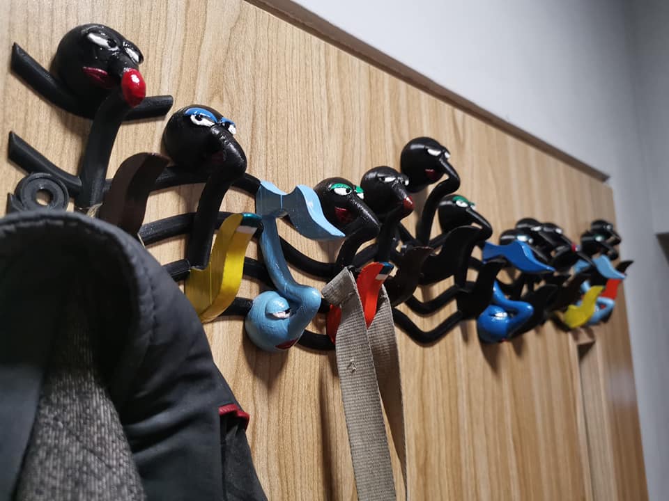 Notes, wall hanger. by radek | Download free STL model | Printables.com