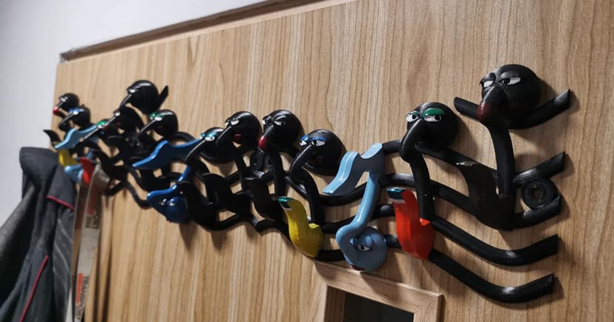 Notes, wall hanger. by radek | Download free STL model | Printables.com