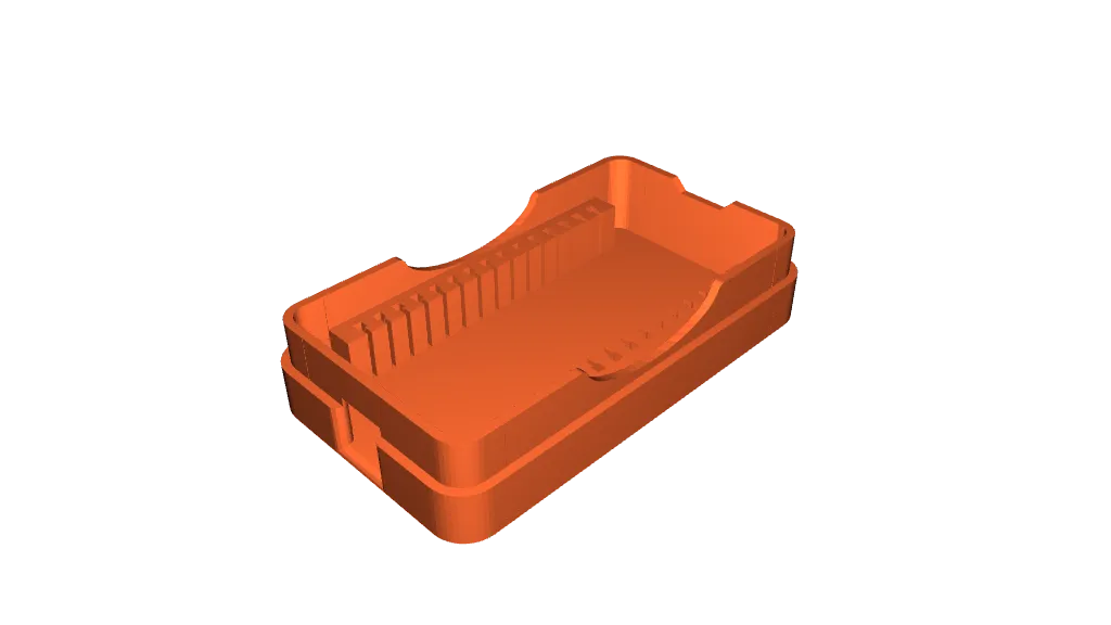 ESP 8266 Enclosure base by Slugsie | Download free STL model ...