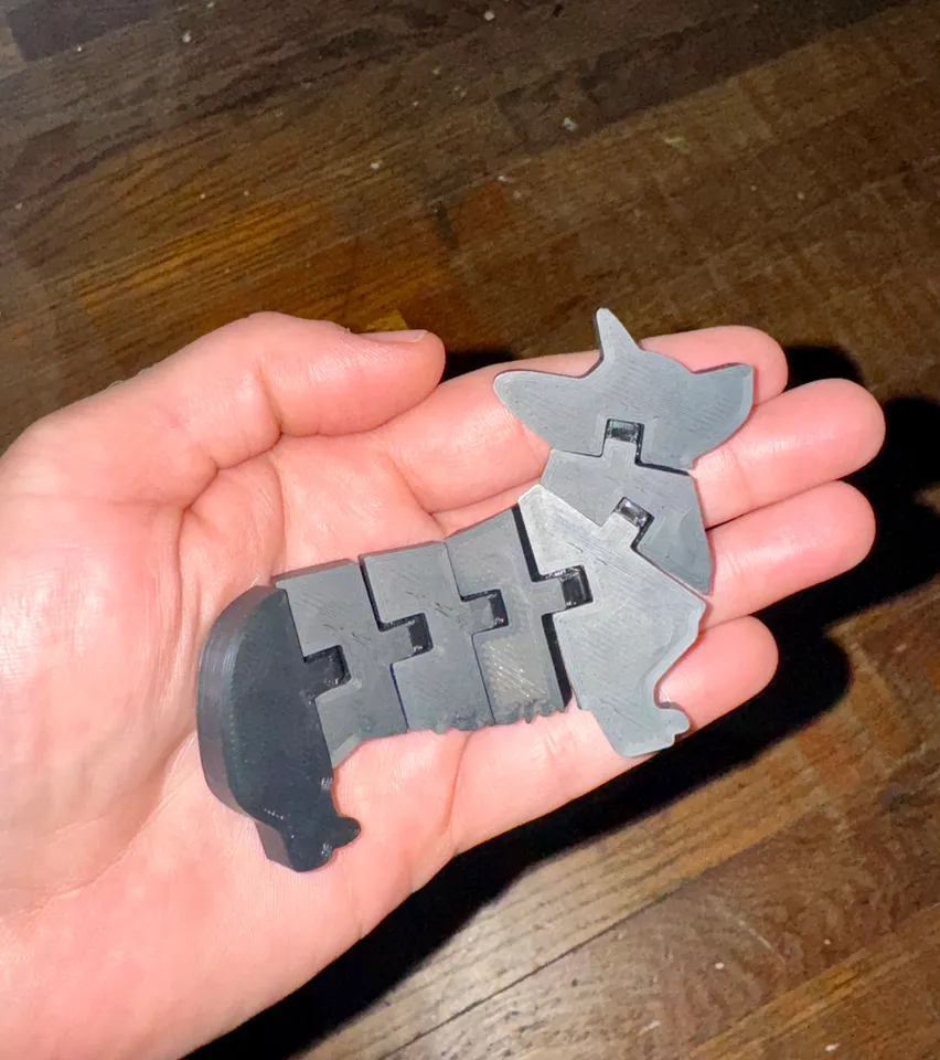 Articulated Flexi Corgi by PrintedMagic3D | Download free STL model ...