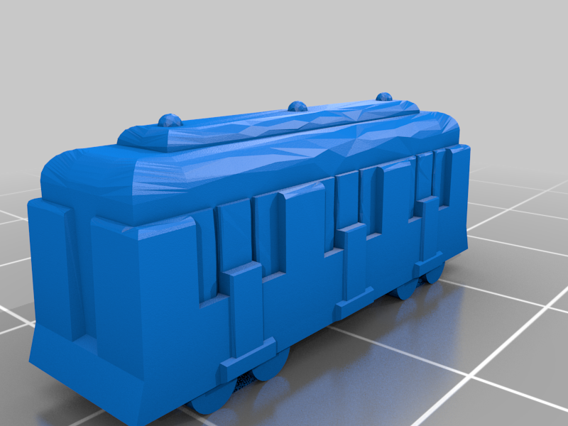Ticket to Ride train for FDM printers by Jeremiah Moss | Download free ...