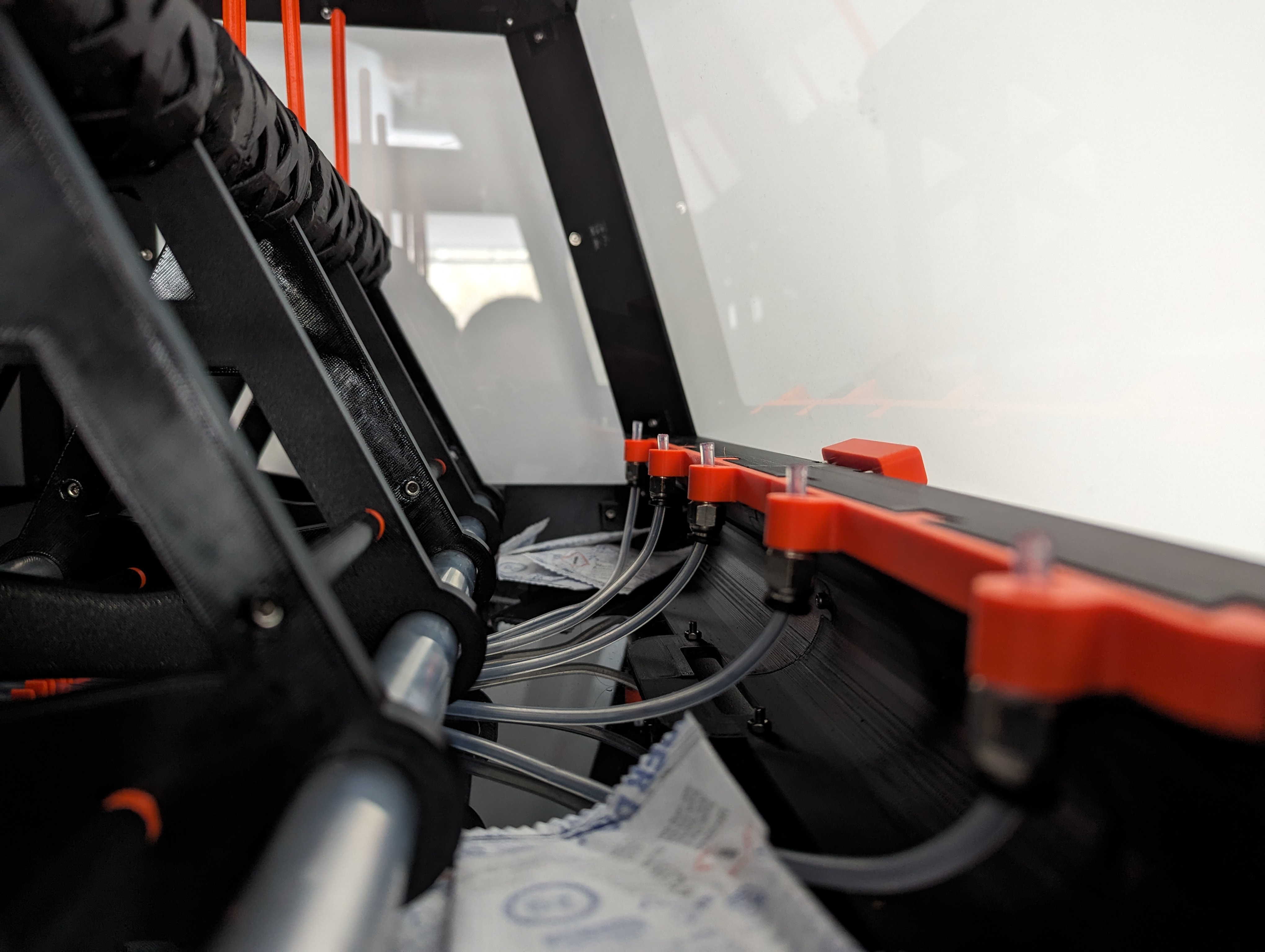 MMU3 / 2S 5 Spool auto rewinder adapter for (un)original Prusa drybox MMU3 / MMU2S Repbox por ...