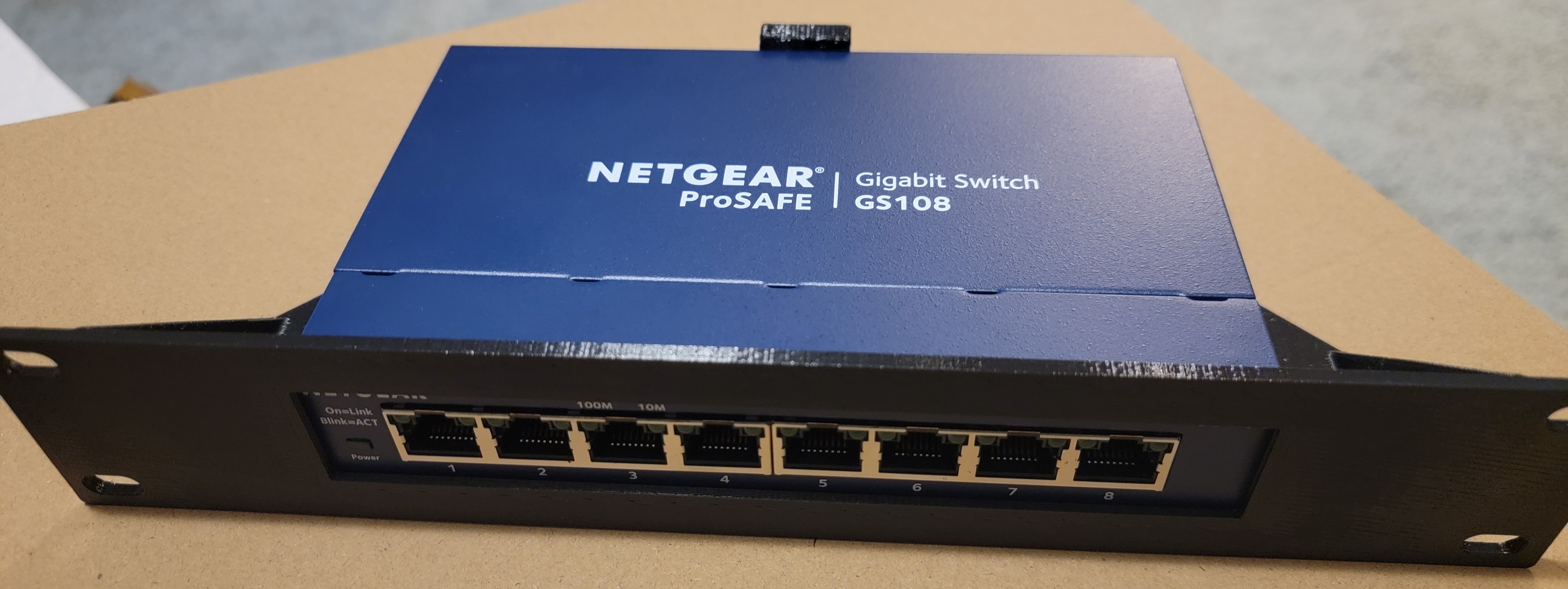 10in-Rack-Netgear-GS108 by Brian Berkley | Download free STL model ...
