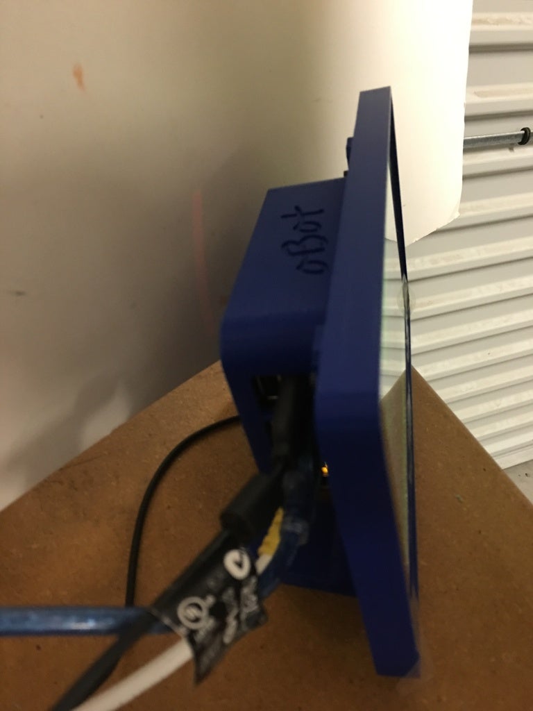 Raspberry Pi 7in display Case and stand von Matty O | Kostenloses STL ...