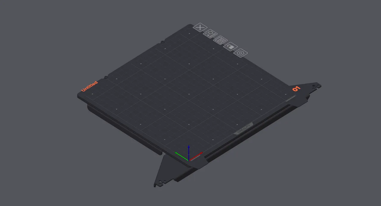 Creality K1 Slicer Bed Shape Model by Henlor | Download free STL model ...