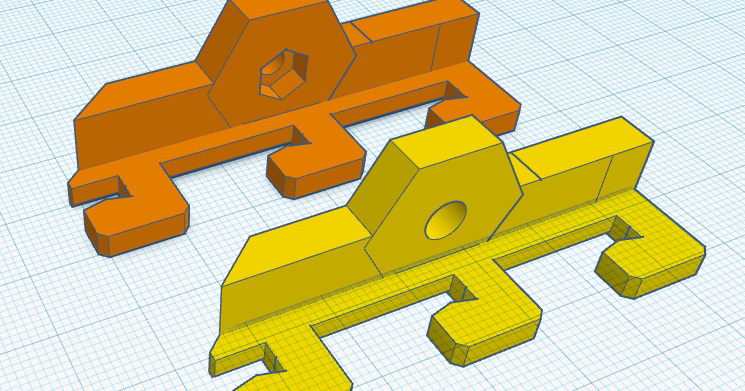 HSW Cubicle Mount Interfaces by Brian Berkley | Download free STL model ...