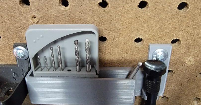 dremel drill bit holder by john | Download free STL model | Printables.com