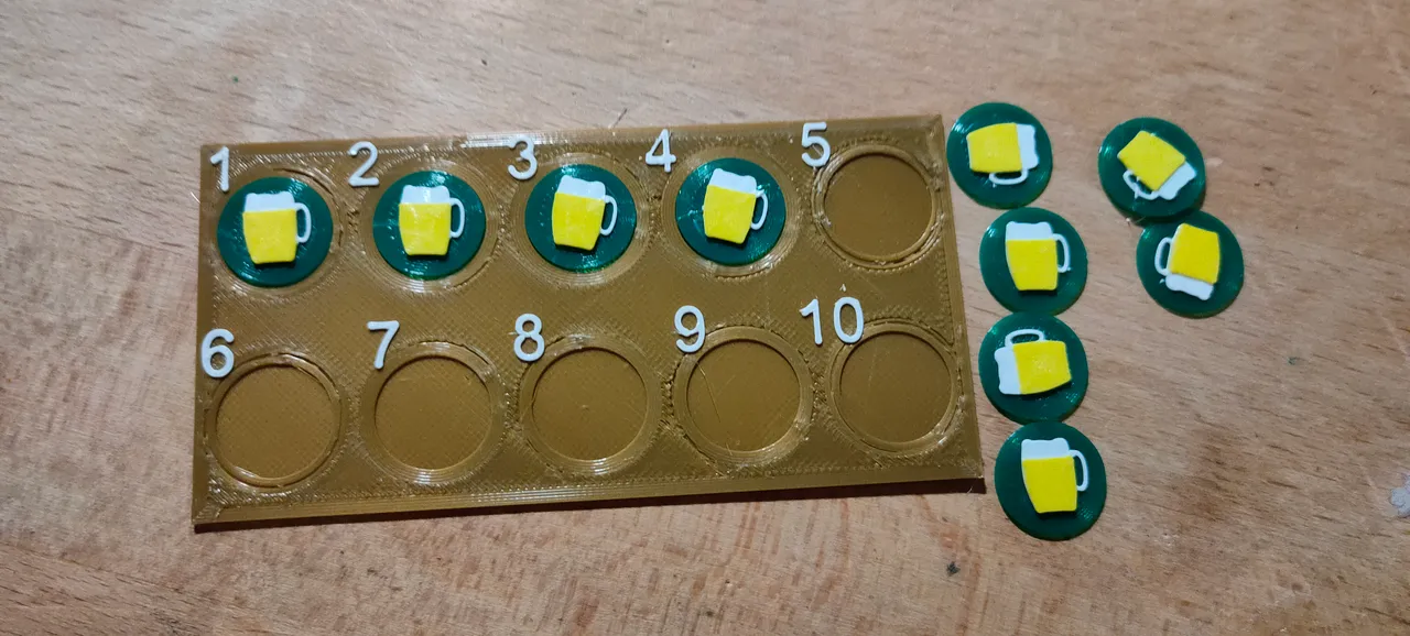 Drinked Beers counter by marek | Download free STL model | Printables.com