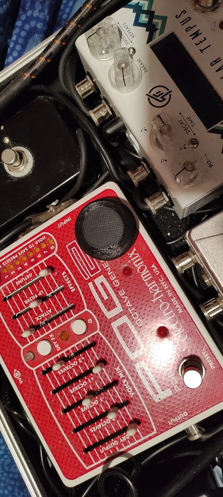 Stomp pedal guitar big button by prouting | Download free STL model ...