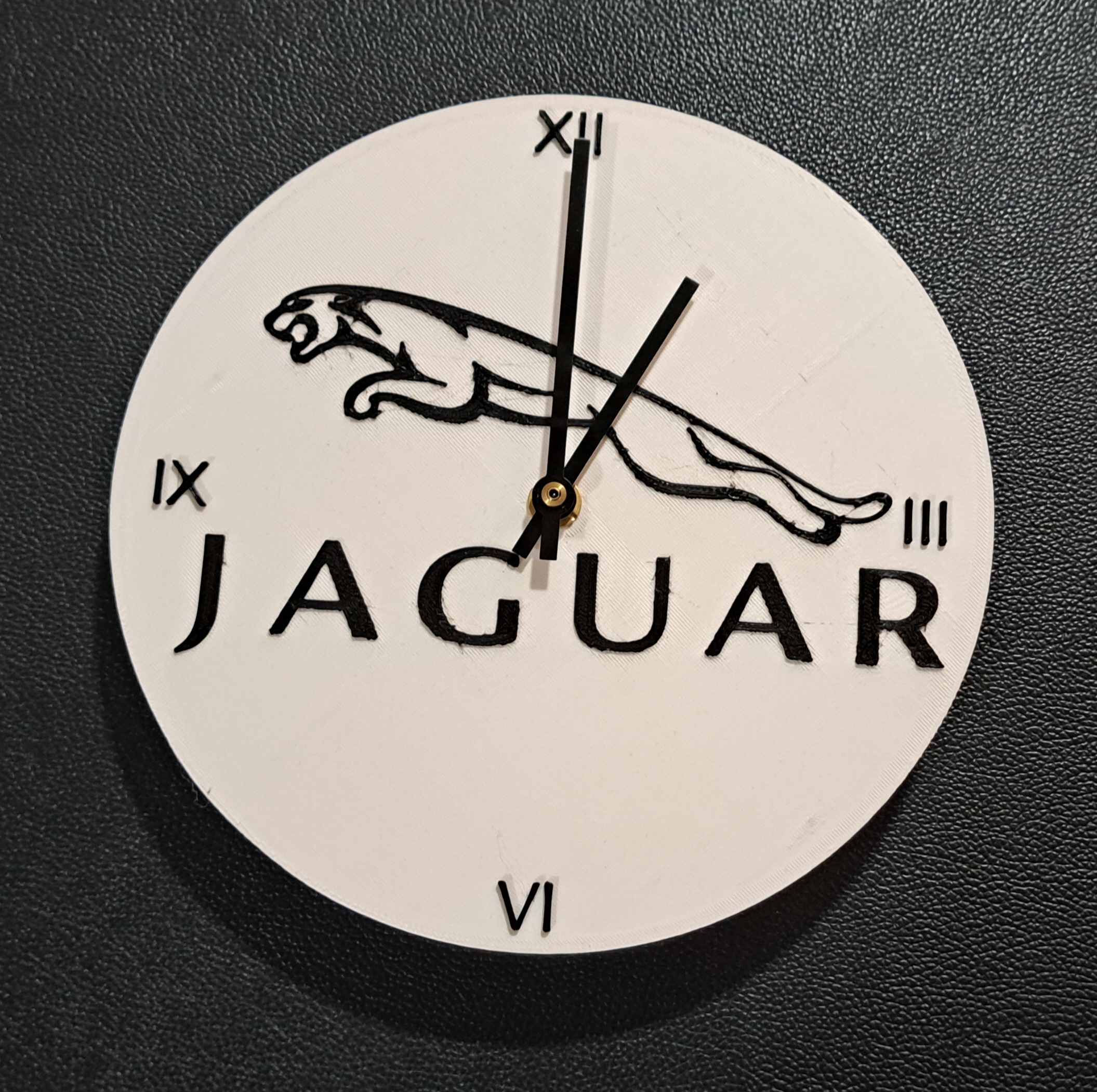 jaguar clock by Printer | Download free STL model | Printables.com