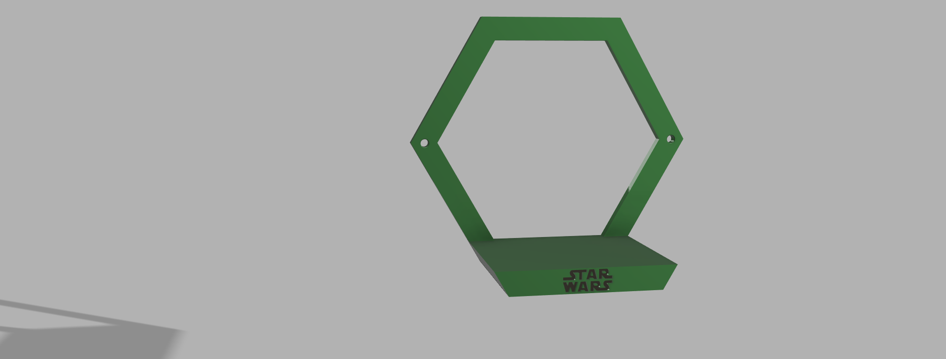 FUNKO Hexagon Display by Evander1033 | Download free STL model ...