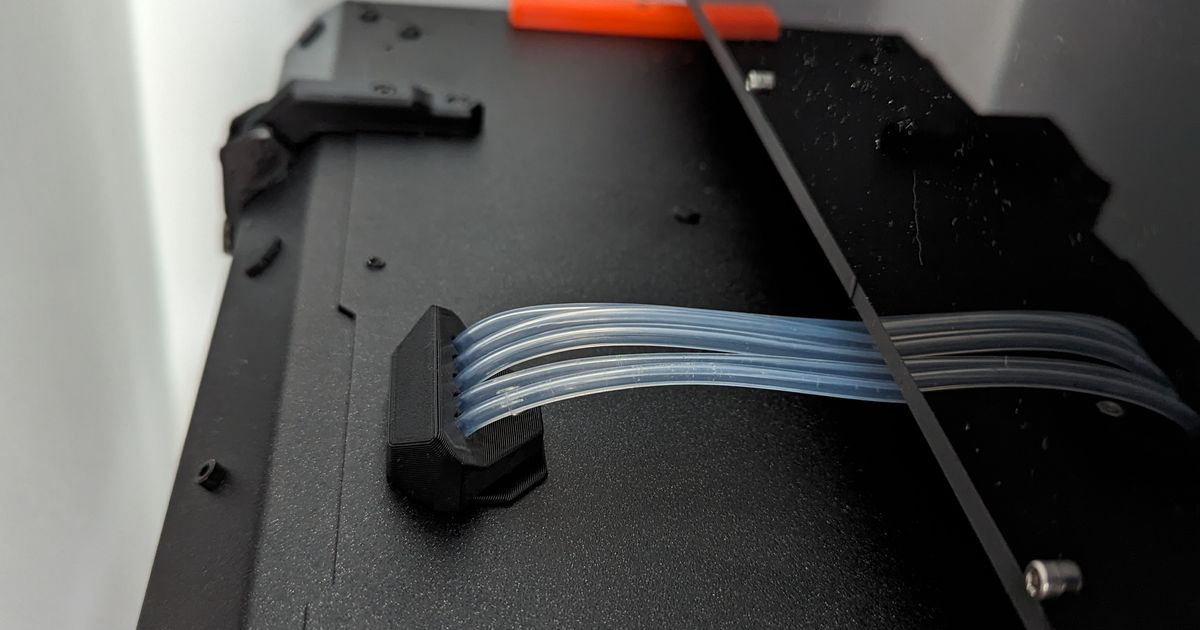 Guide Ptfe MMU top on prusa enclosure por Sanka | Descargar modelo STL ...