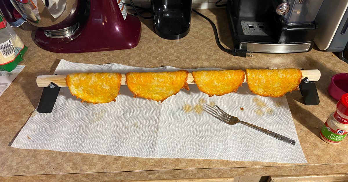 Taco Shell Hanger Feet by ChildsPlay3DPrints | Download free STL model ...