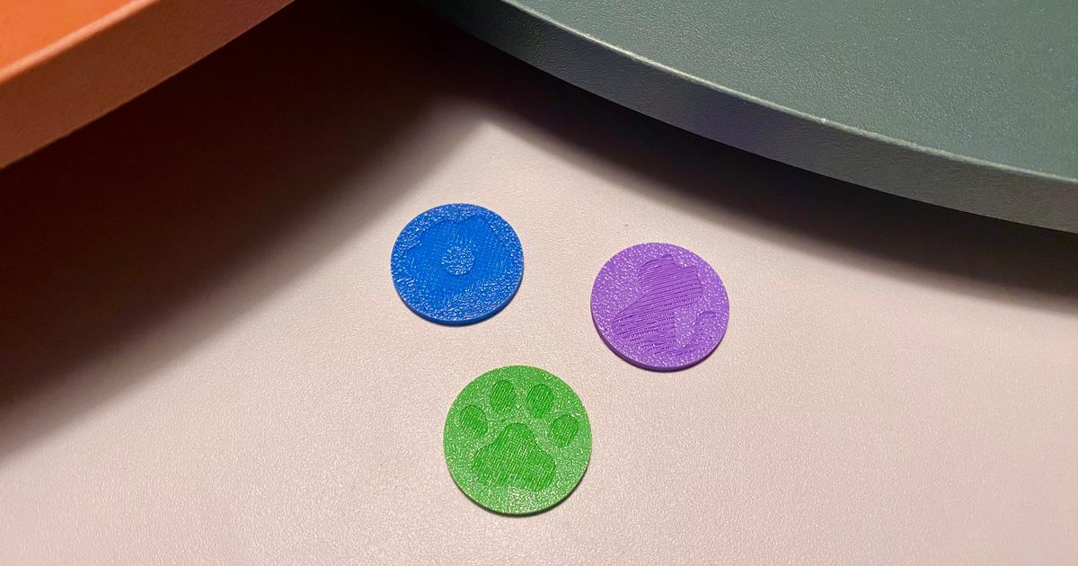 Simple Shopping Cart Coins/Tokens by B2000 | Download free STL model ...