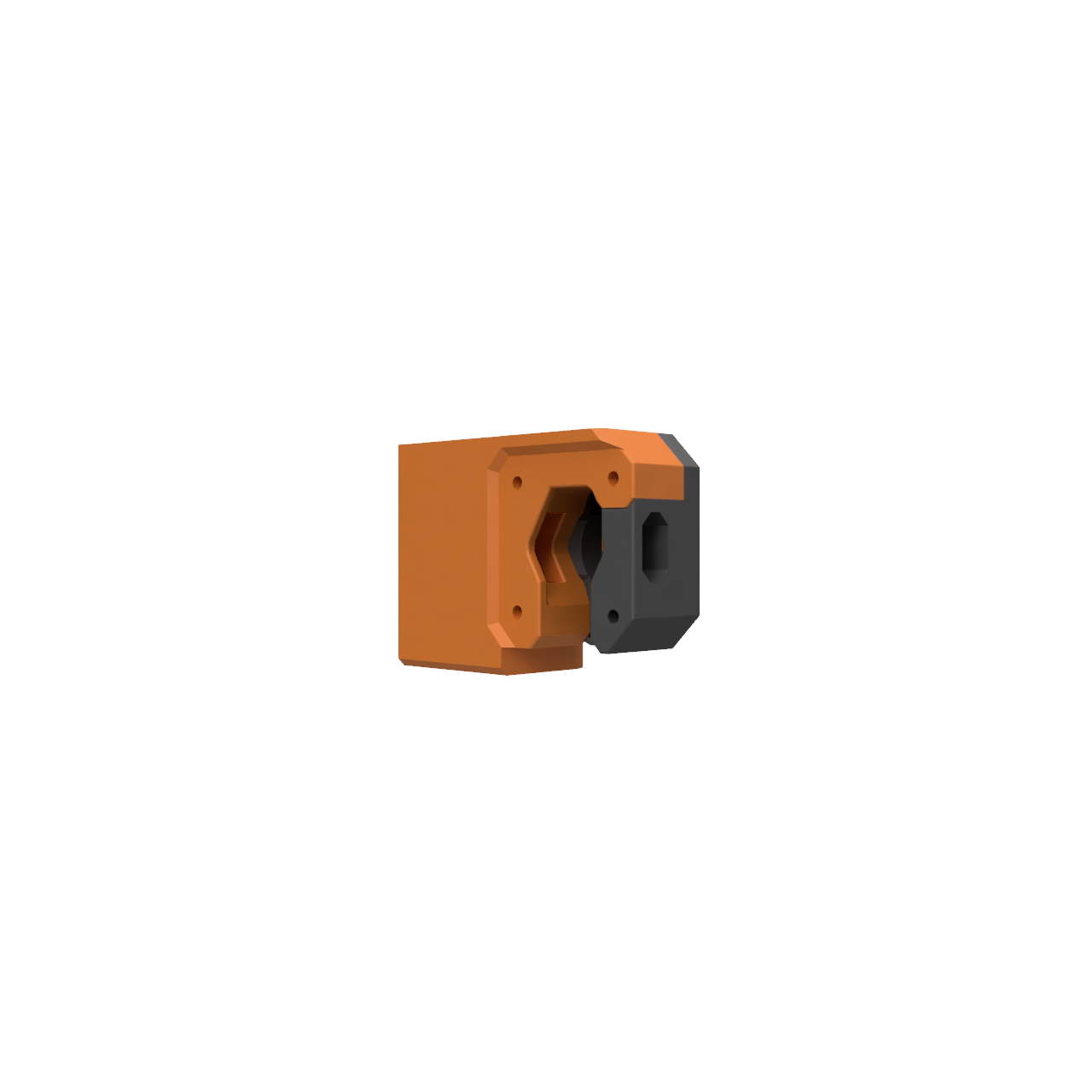 X axis Motor Cover [Bear EXXA] by Angelo | Download free STL model ...